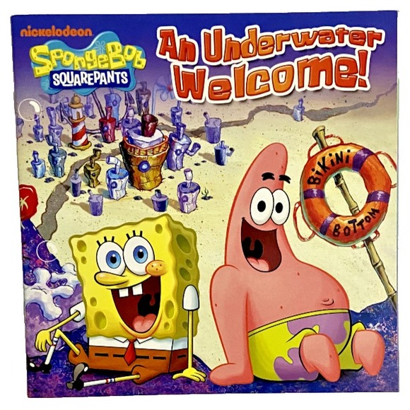 Toys | Spongebob Squarepants An Underwater Welcome Book | Poshmark